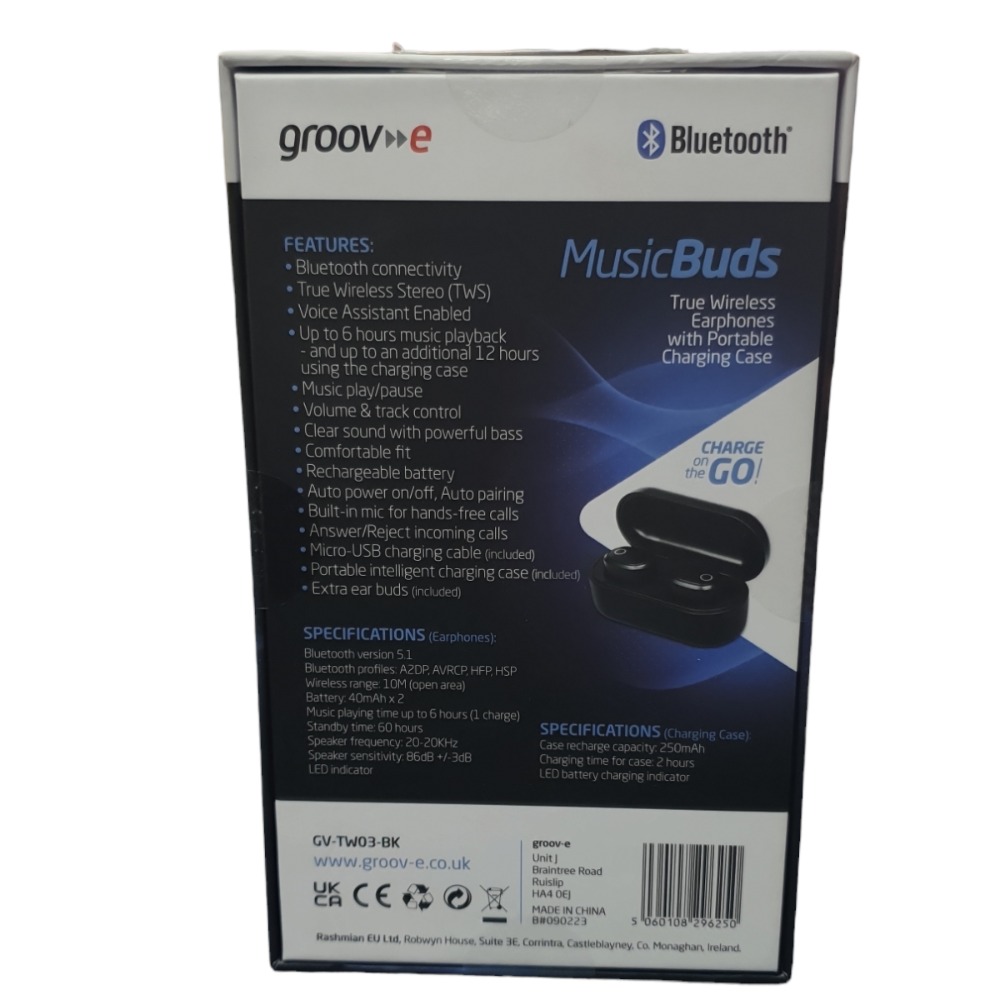 New groov-e Groove Music Buds - Own4Less